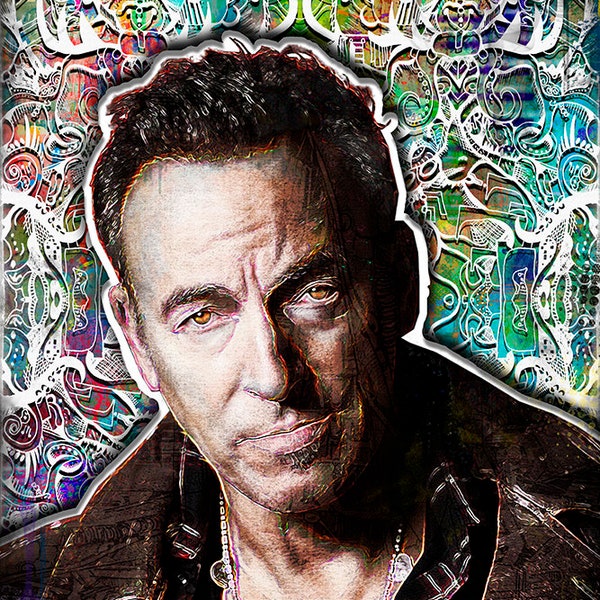 Bruce Springsteen Art - Etsy