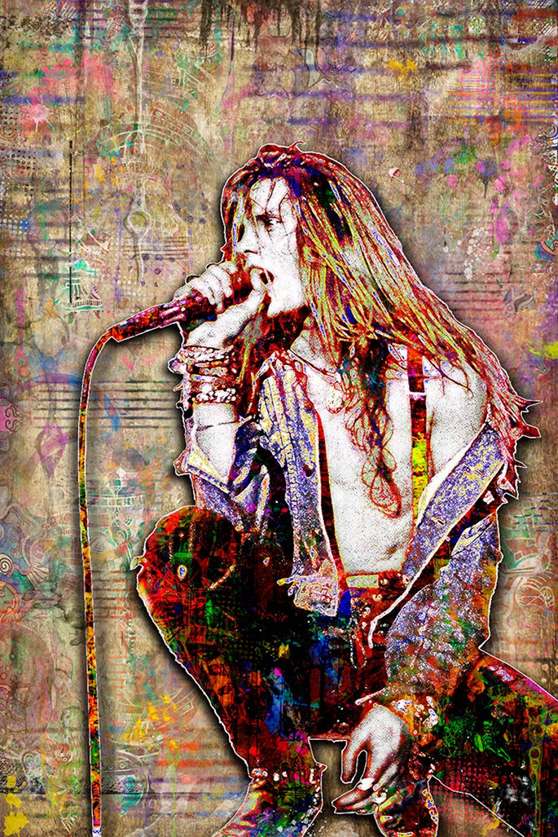 Sebastian Bach Print Sebastian Bach Artwork Sebastian Bach | Etsy