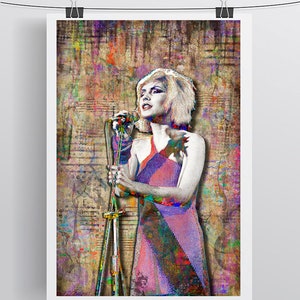 Debbie Harry Print, Debbie Harry Artwork, Debbie Harry Art, Debbie ...
