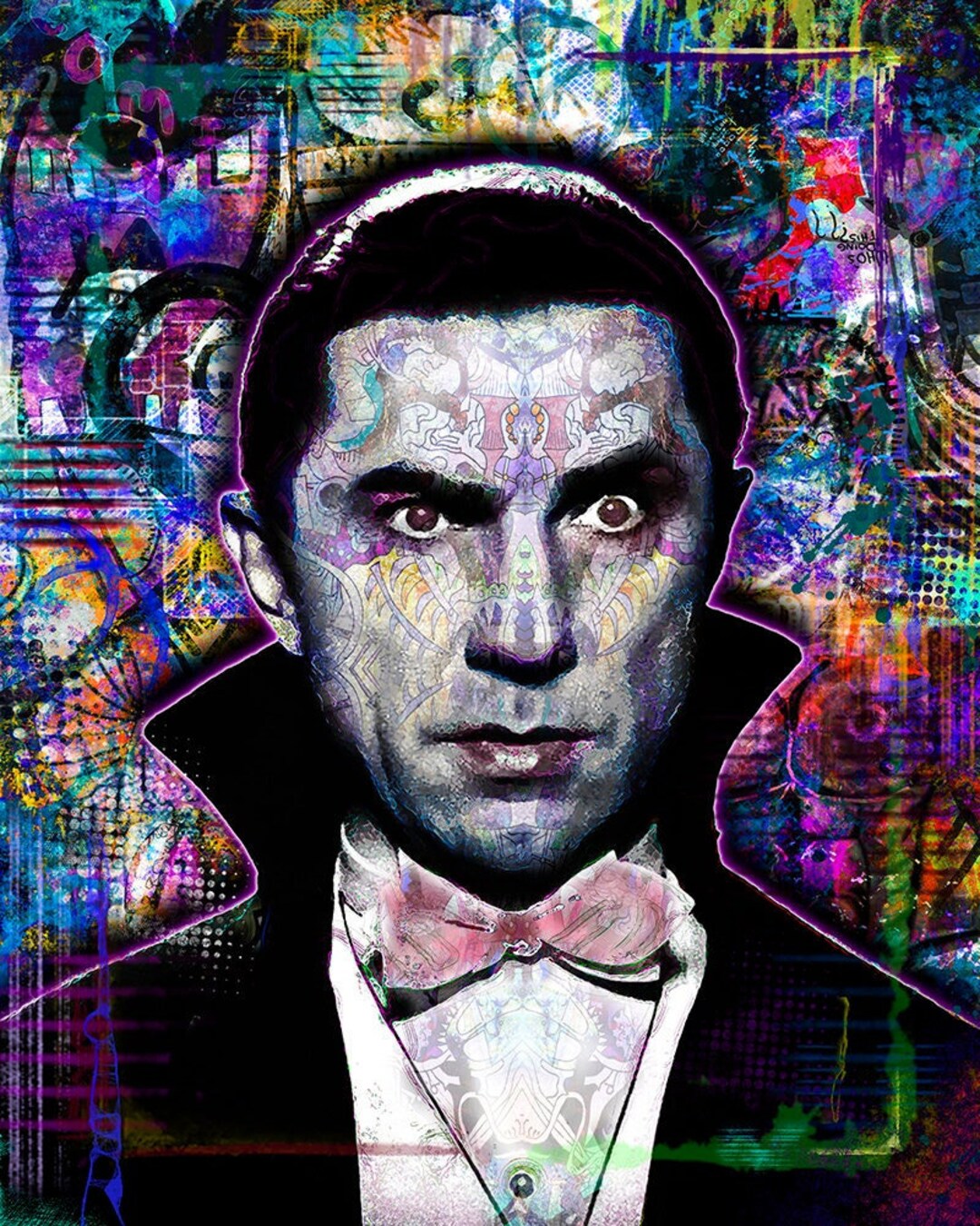 Dracula Print, Dracula Artwork, Dracula Art, Dracula Poster for Dracula ...