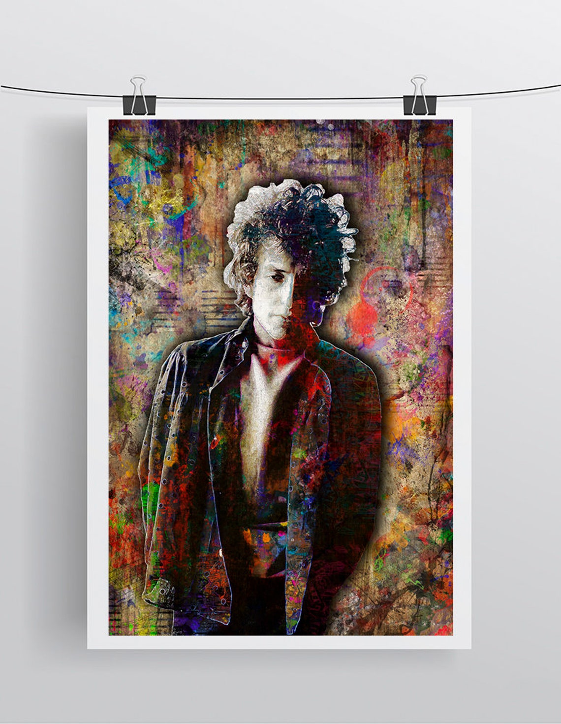 Bob Dylan Print Bob Dylan Artwork Bob Dylan Art Bob Dylan | Etsy