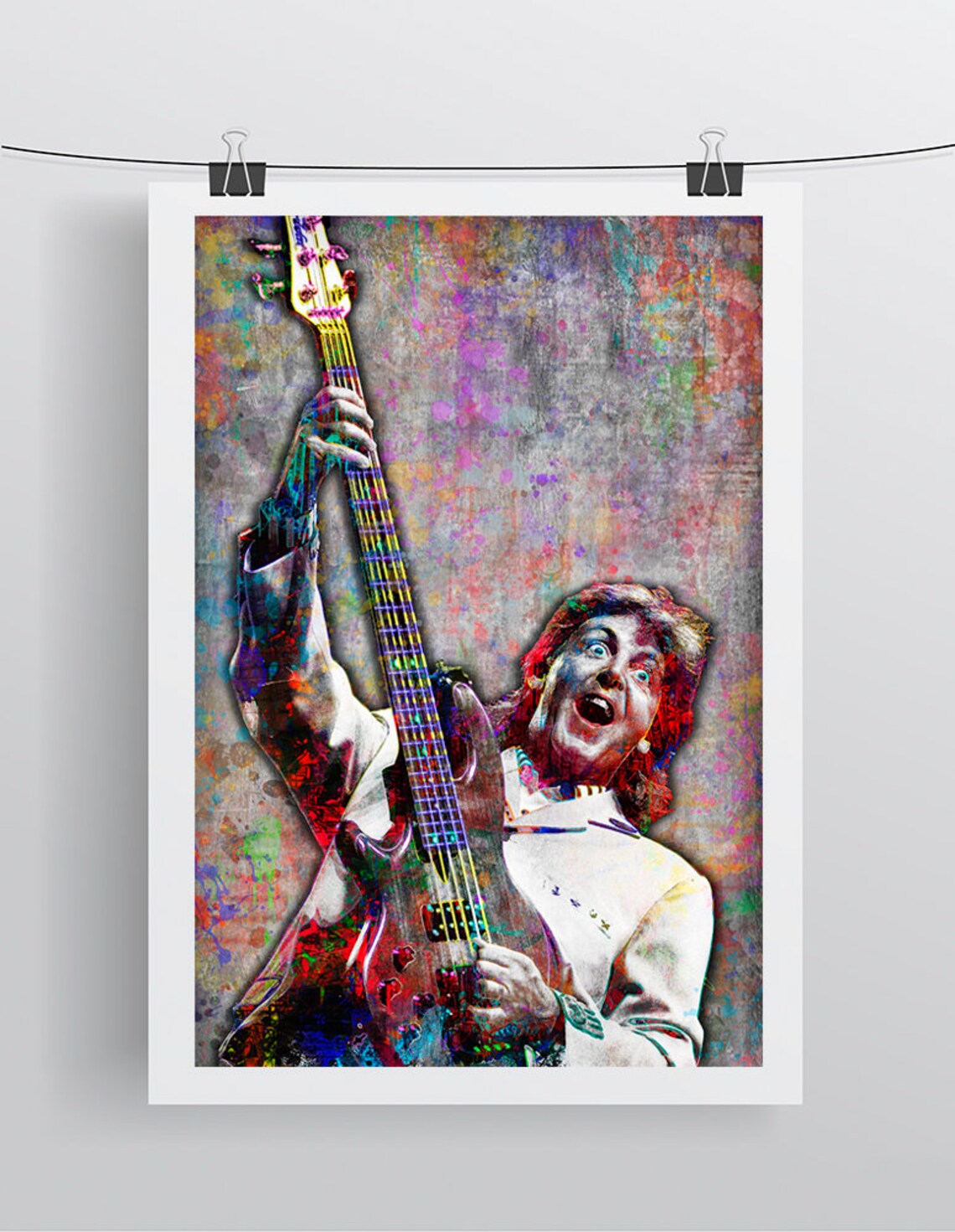 Paul Mccartney Print Paul Mccartney Artwork Paul Mccartney - Etsy