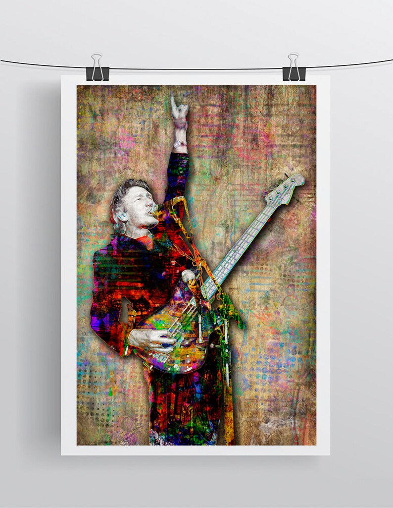 Roger Waters Print Roger Waters Artwork Roger Waters Art - Etsy