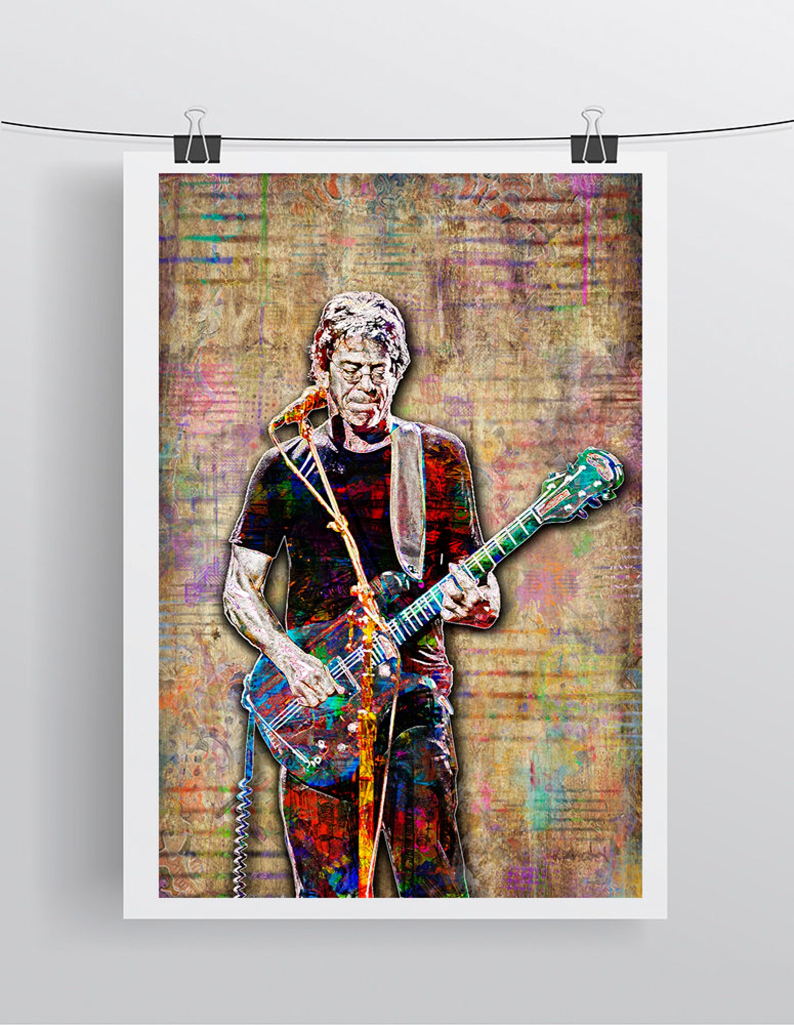 Lou Reed Print Lou Reed Artwork Lou Reed Tribute Art Lou | Etsy