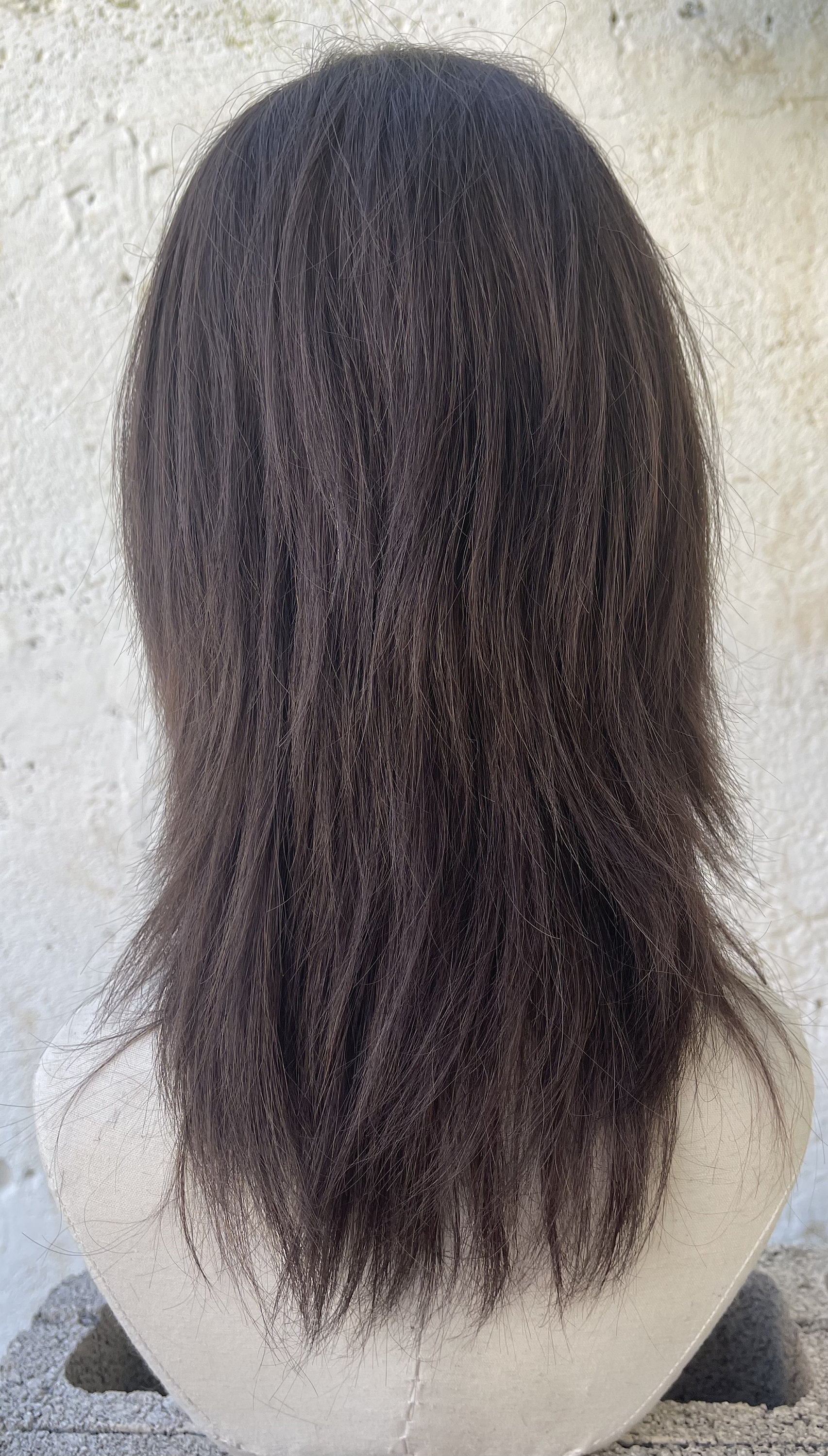 100% Human Hair Wig, Remy Virgin, Kosher Wig, Sheitel, 14 Inch Long ...
