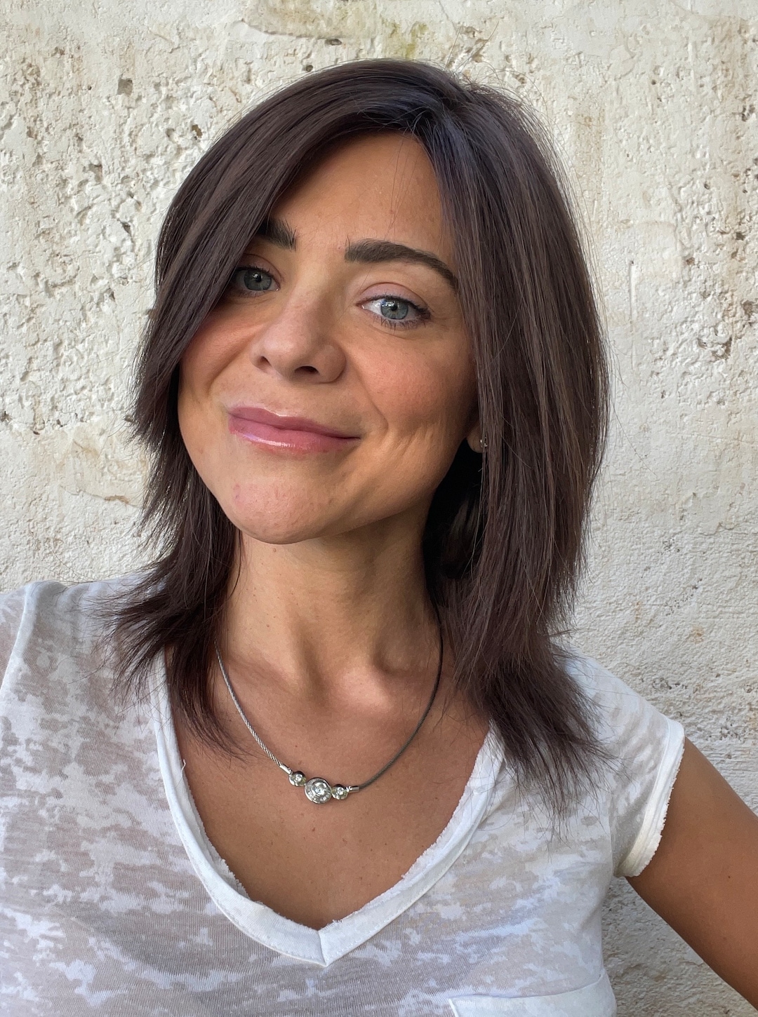 100% Human Hair Wig, Remy Virgin, Kosher Wig, Sheitel, 14 Inch Long ...