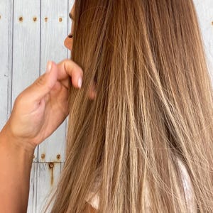Wig 100% Remy Human Hair, Brown Ombre Wig 21”, SILK Top, Jewish Wig ...
