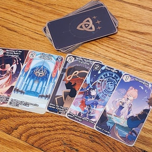 Genshin Impact || Genius Invokation TCG: Playable Sets - Etsy