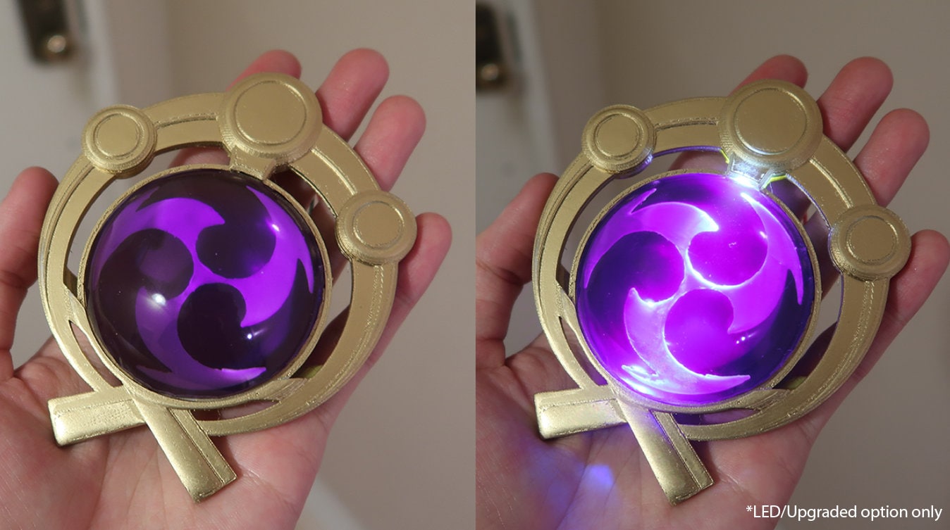 Genshin Impact Inazuma LED Vision - Etsy Canada