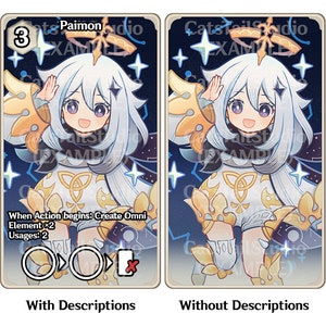 Genshin Impact || Genius Invokation TCG: Action Cards (updated to Luna ...