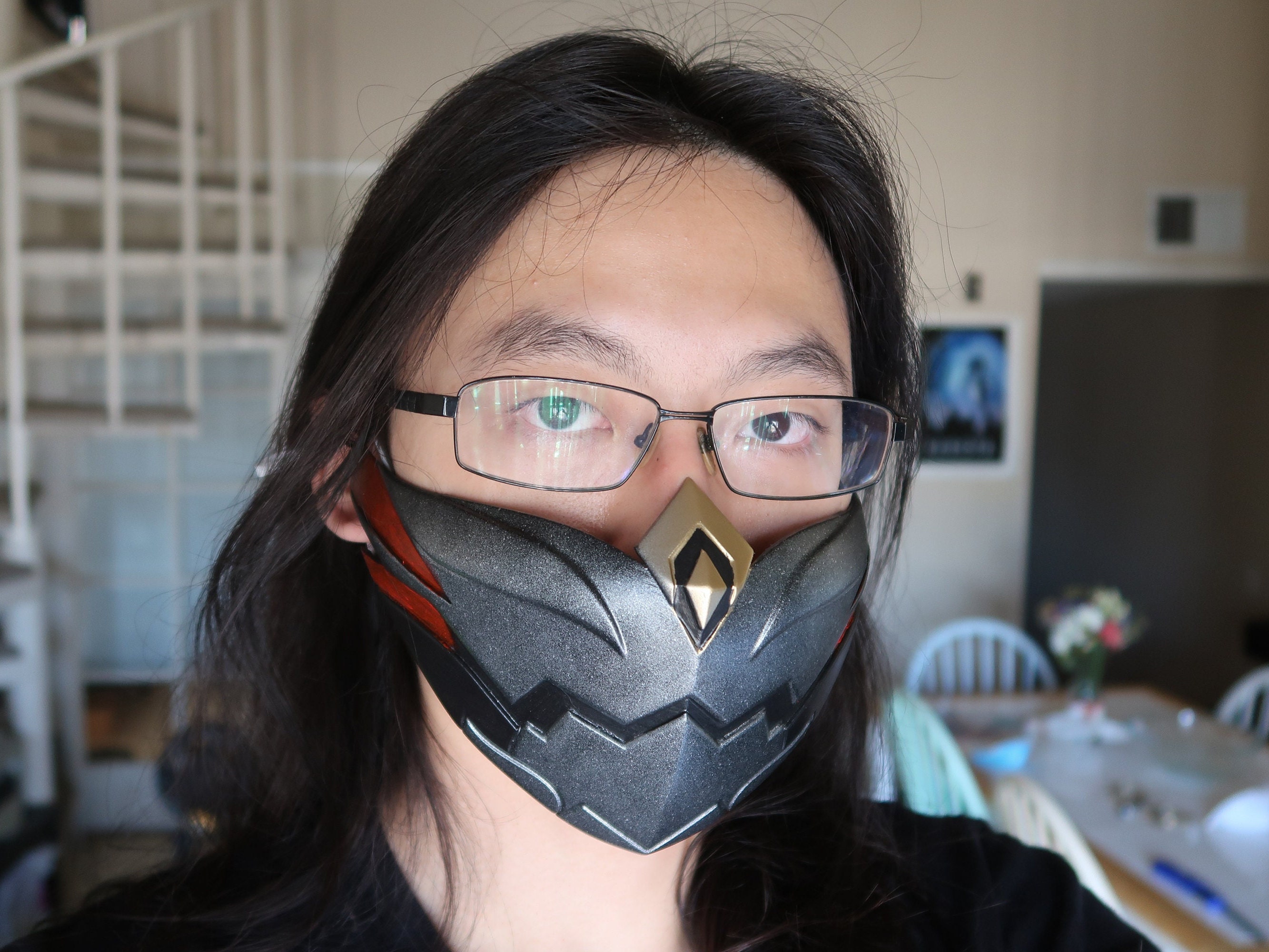 Genshin Impact Cosplay Mask kuki Shinobu - Etsy Canada