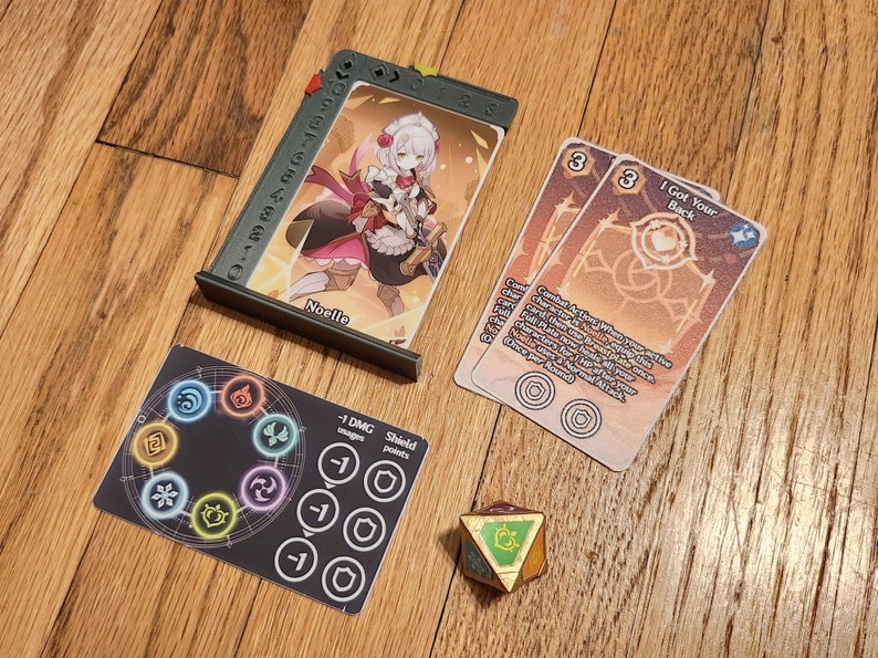 Genshin Impact Genius Invokation TCG: Character Sets - Etsy