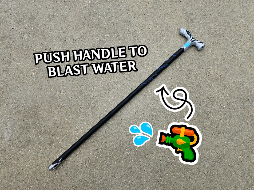 Genshin Impact || Neuvillette Water Blaster Cane - Etsy
