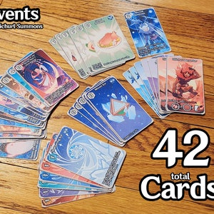Genshin Impact || Genius Invokation TCG: Action Cards (updated to Luna ...