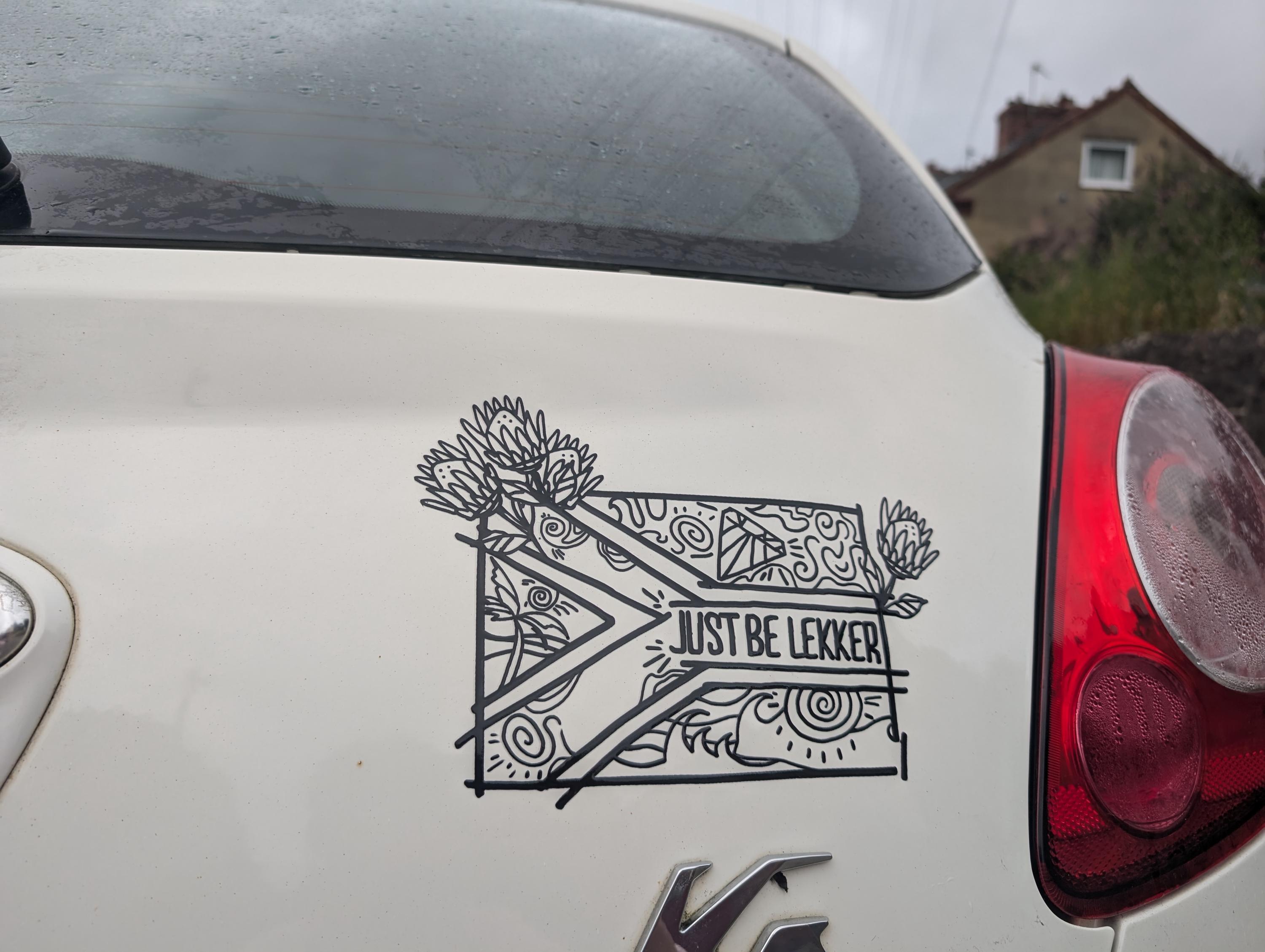 Just Be Lekker Bumper Sticker - Etsy