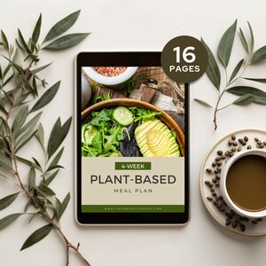 4 Week Plant Based Meal Planner for Coaches, Done for You Plant Based ...