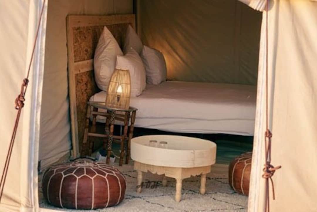 Berber Coffee Table in Natural Wood - Etsy