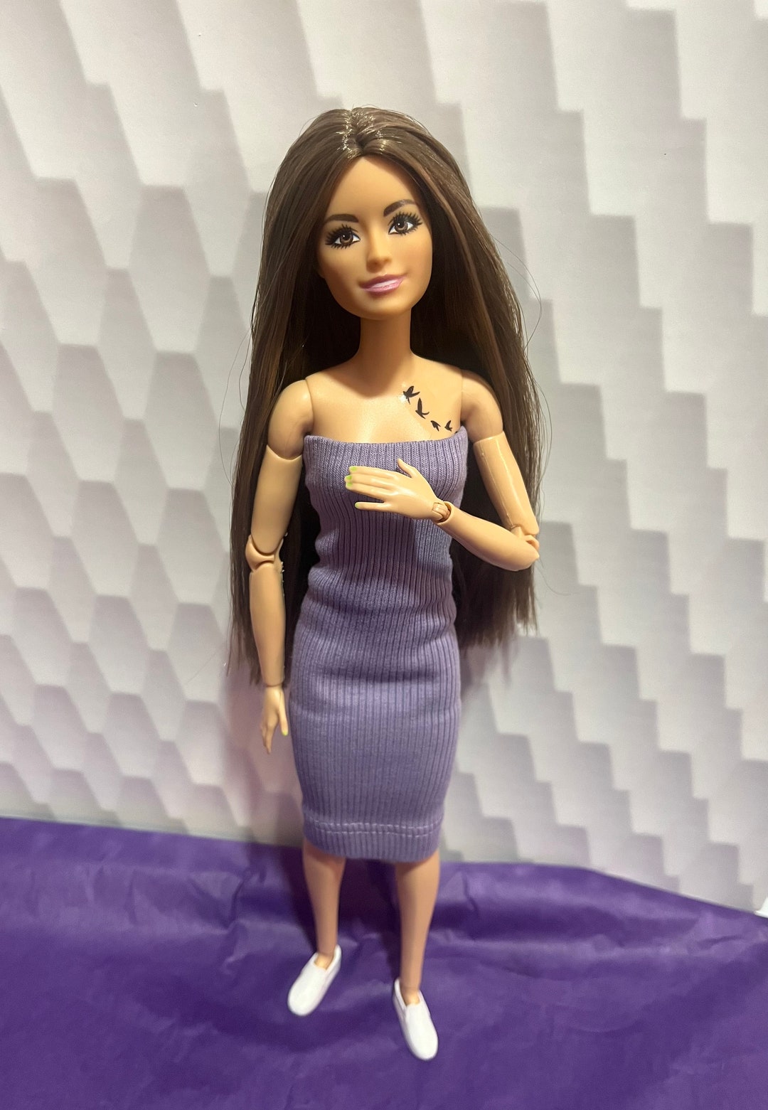 Alyssa One of a Kind Rerooted Made-to-move Articulated Barbie Doll - Etsy