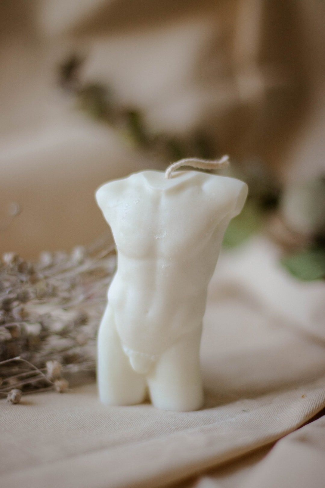 Male Candle II Male Torso II Body Candle II Soya Candle - Etsy