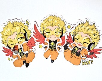 Mha Hawks Stickers - Etsy