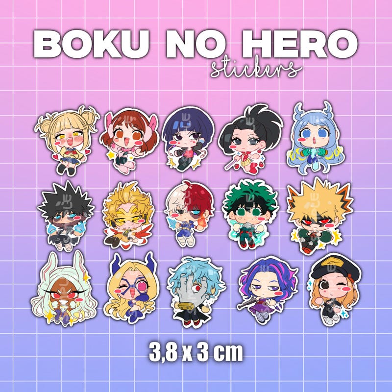 Mha Stickers - Etsy