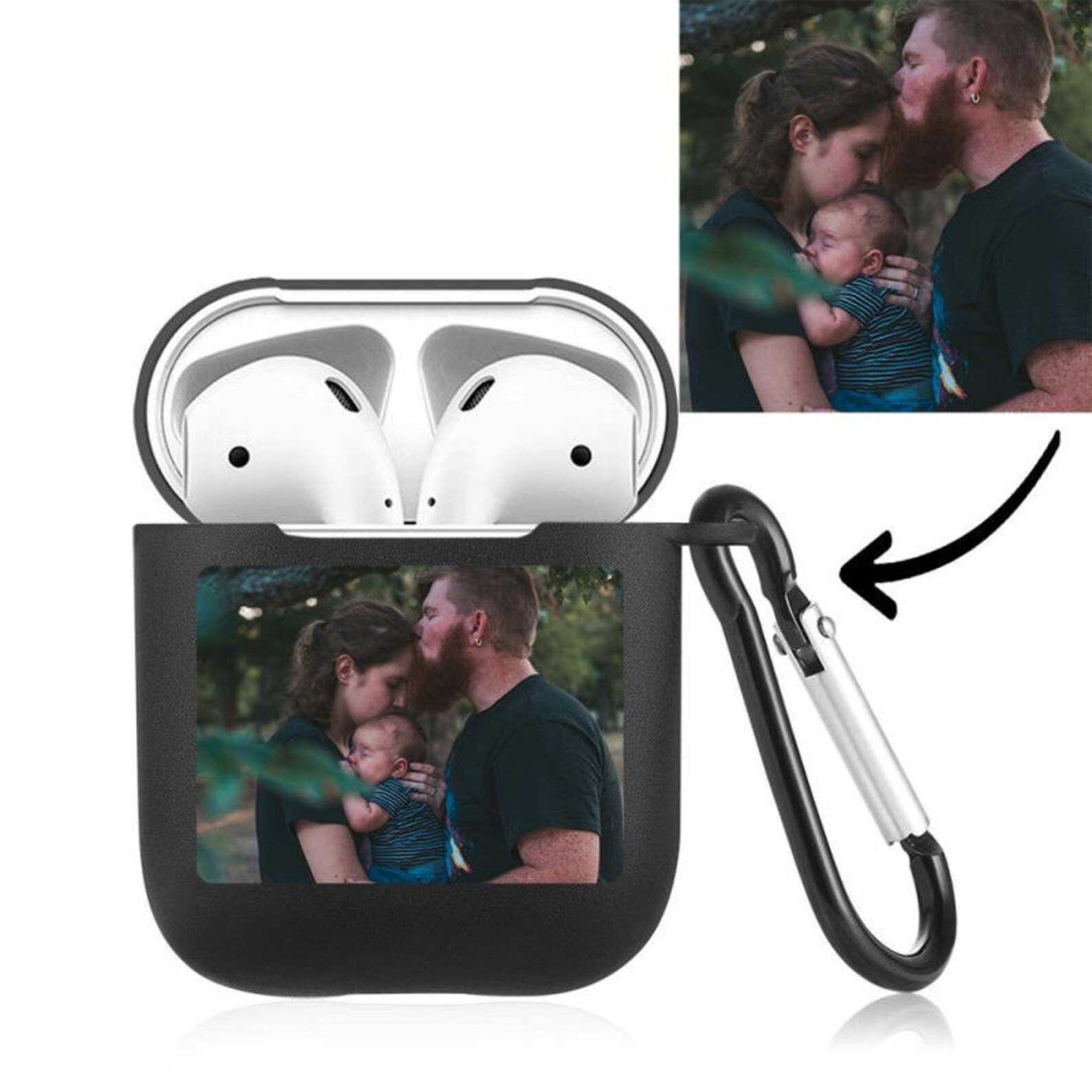 Custom Photo Airpod 1/2/Pro Case Personalized Picture/Name | Etsy