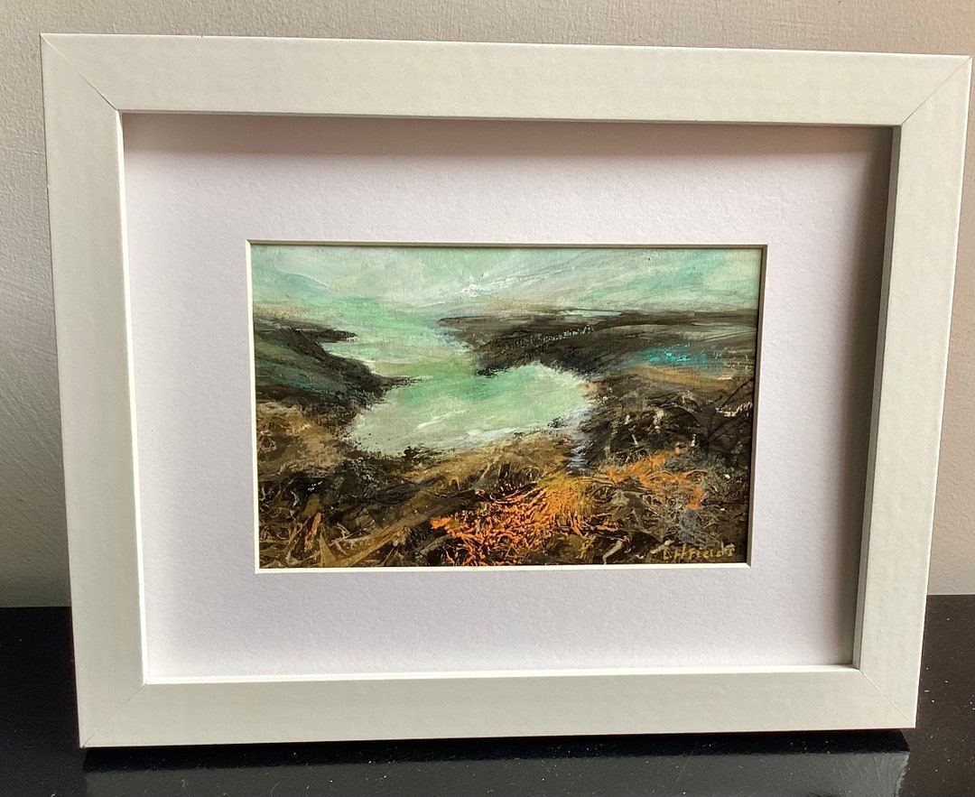 Original Isle of Skye Coastal Painting. Hand Painted Scottish Seascape ...