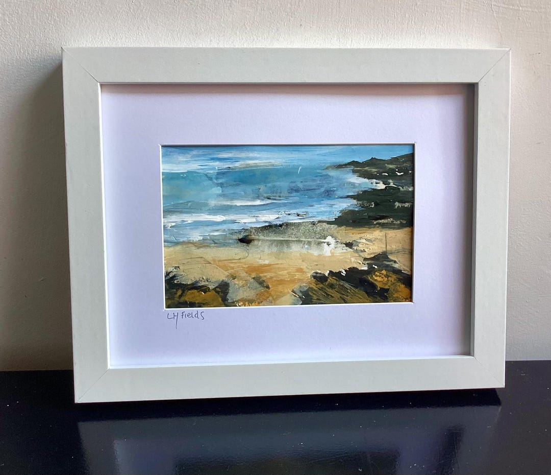 Original Barricane Beach Seascape. Woolacombe Beach Painting. North ...
