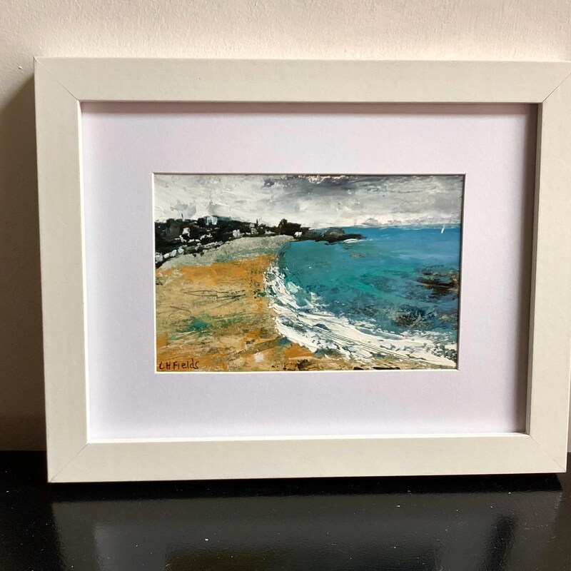Beach Paintings Kent - Etsy UK