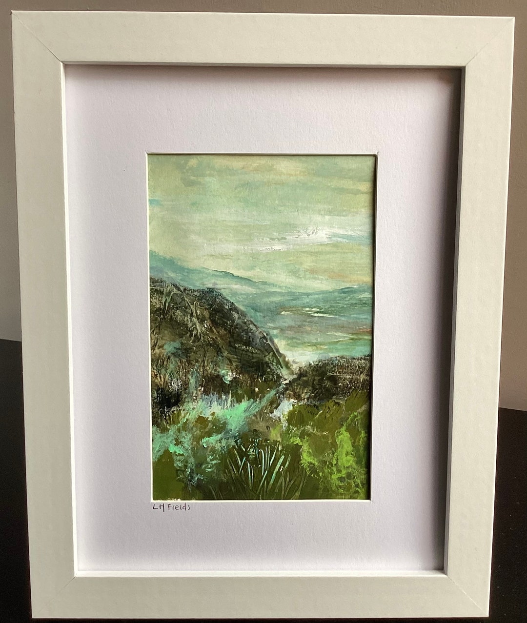 Original Cumbria Landscape Painting. Hiking in the Hills and Fells ...