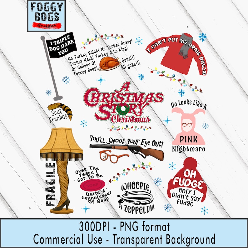 A Christmas Story PNG | Leg Lamp, Oh Fudge, Christmas Story Quotes, It ...