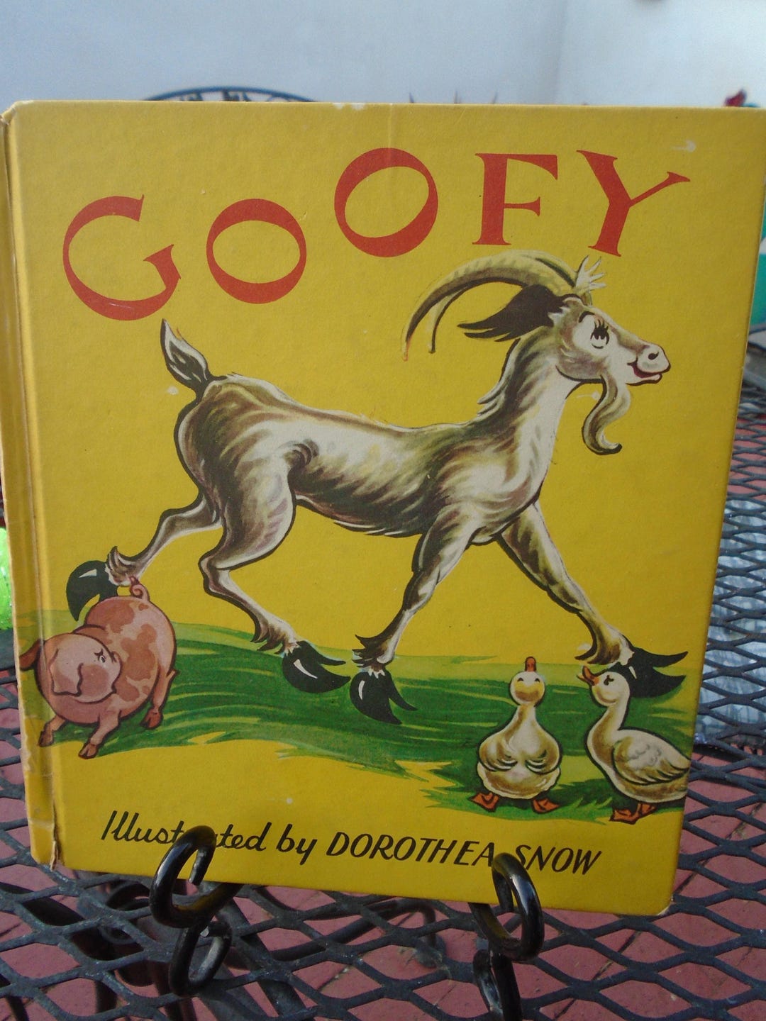 Goofy 1948 Vintage Children's Book - Etsy