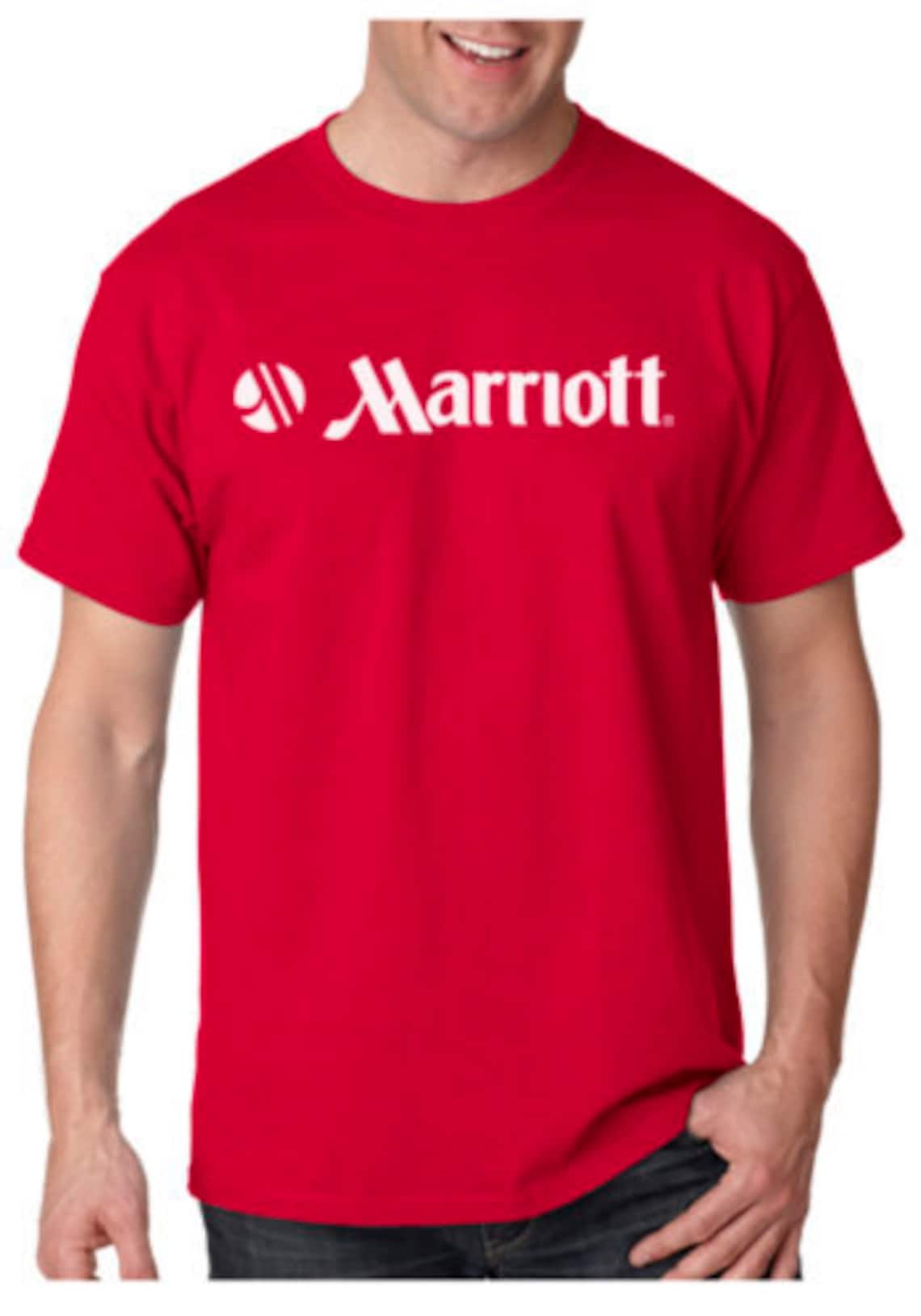 MARRIOTT International Hotels T-shirt | Etsy