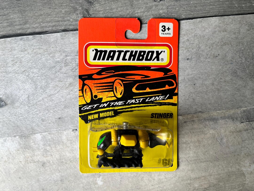 Matchbox Stinger #68 Get in the Fastlane! - New in Package - Etsy