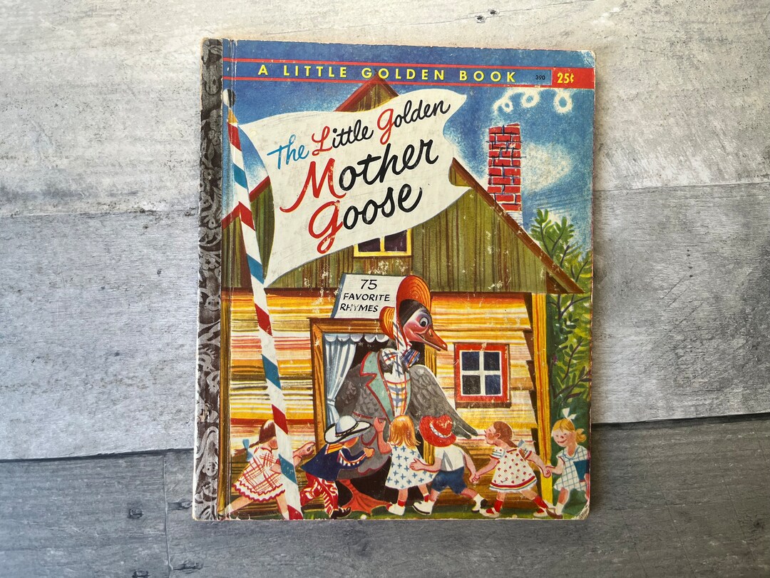 The Little Golden Mother Goose a Little Golden Book 1957 - Etsy