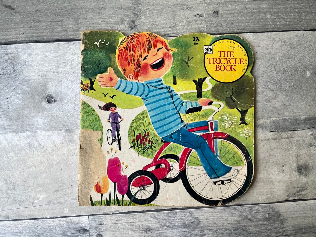 The Tricycle Book A Golden Shape Book 1976 - Etsy