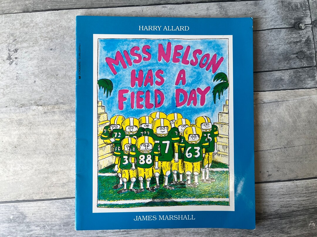 Miss Nelson Has a Field Day Vintage Softcover Book 1985 - Etsy