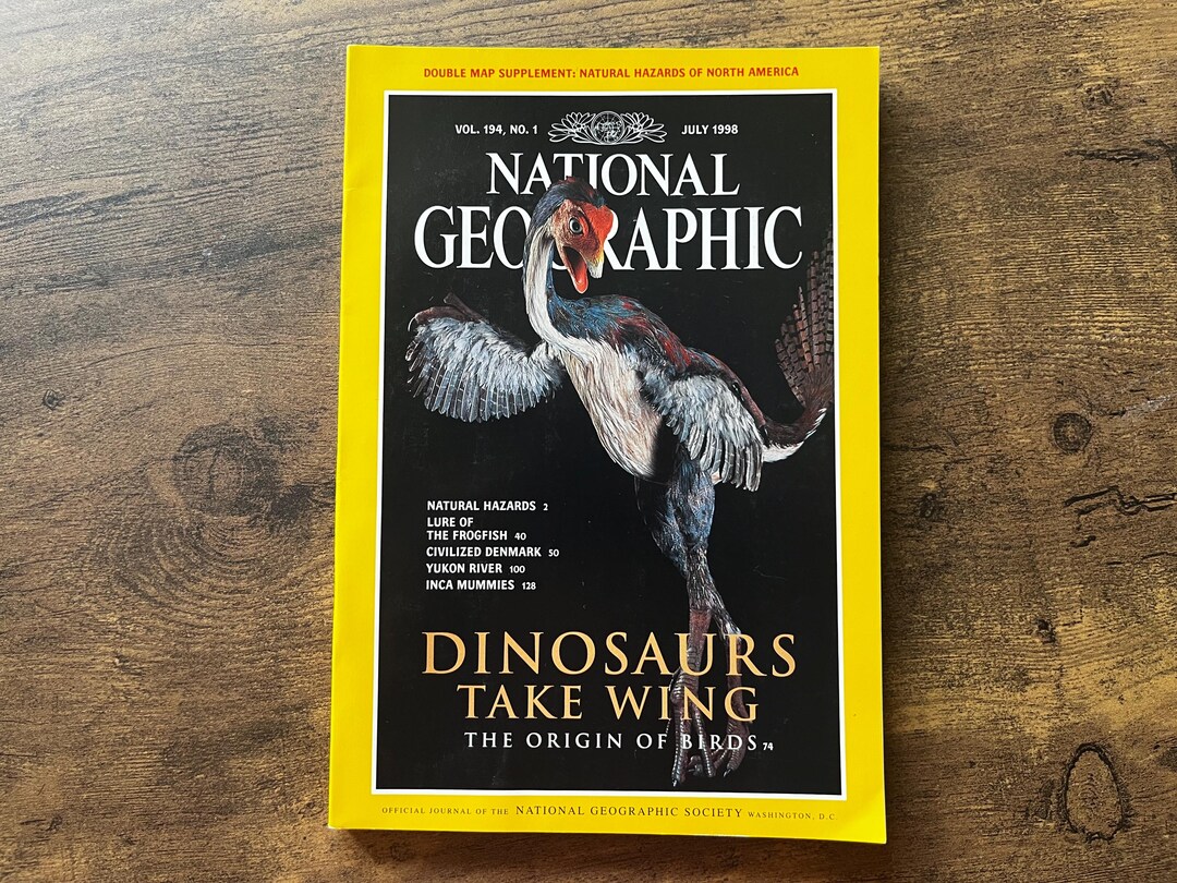 National Geographic Magazine Vol 194 No. 1 July 1998 INCLUDES Double ...