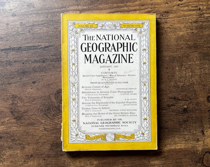 National Geographic Magazine Vol. 55 No. 1 January 1929 - Great ...