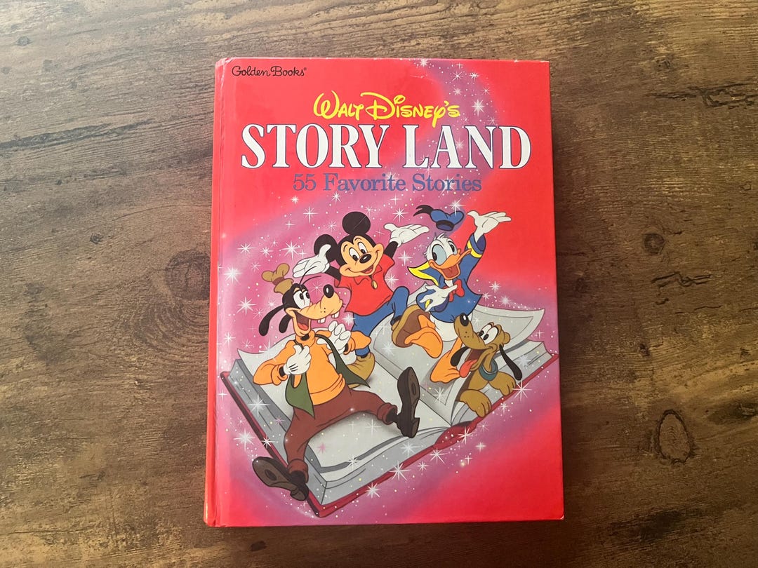 Walt Disney's Story Land Book 55 Favorite Stories Golden Books Large ...