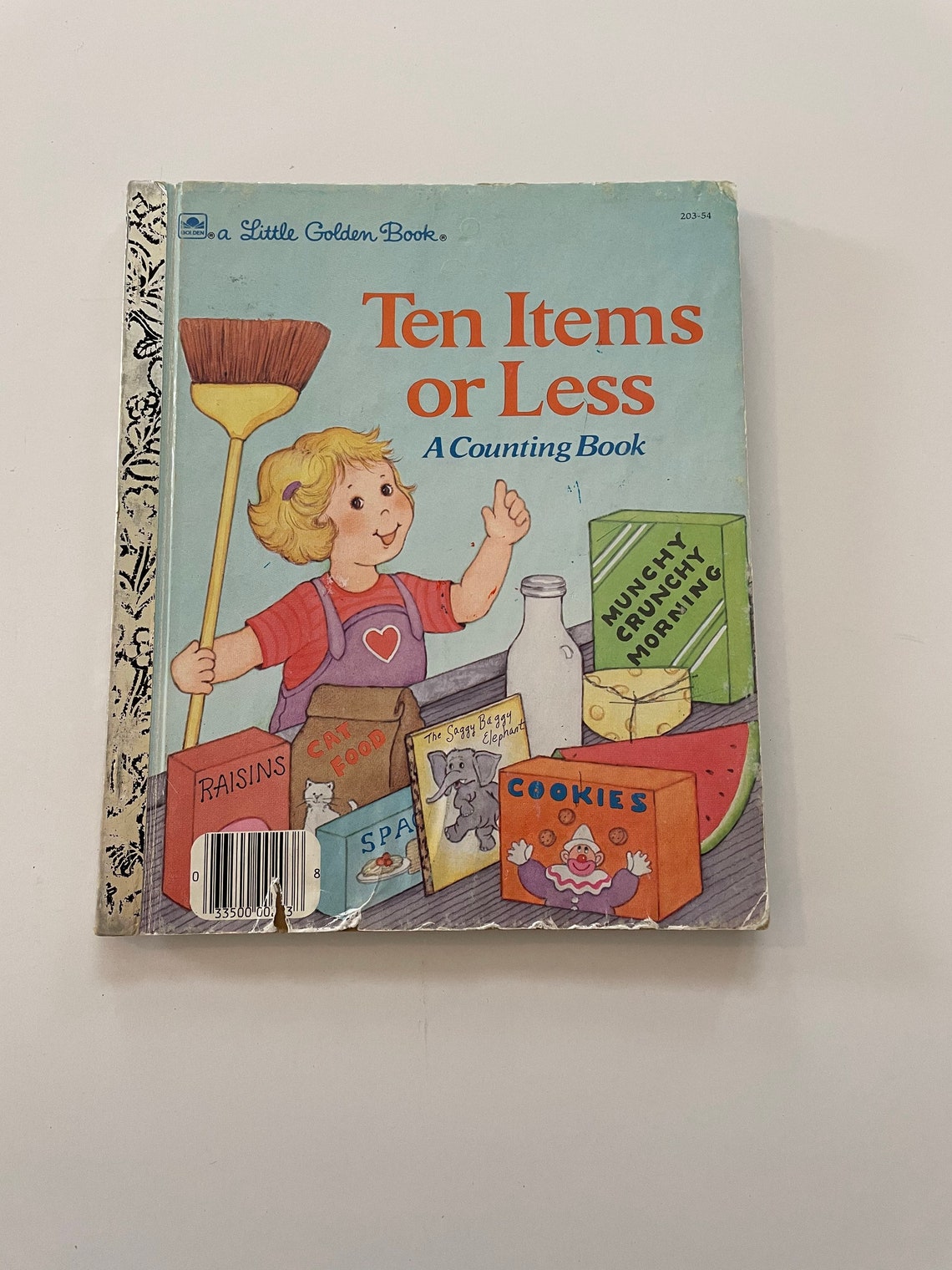 Ten Items or Less 1985 A Little Golden Book 203-54 Vintage | Etsy