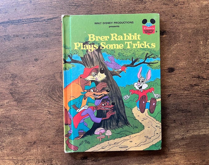 Brer Rabbit Plays Some Tricks Disney's Wonderful World of Reading 1982 ...