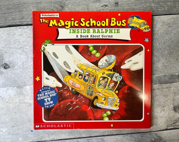 The Magic School Bus Inside Ralphie A Book About Germs 1995 - Etsy
