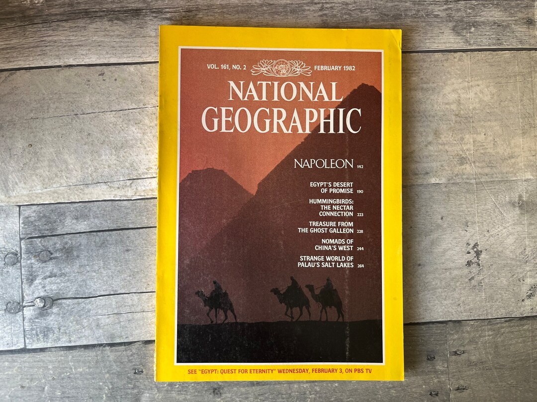 National Geographic Magazine Vol 161 No. 2 February 1982 - Etsy