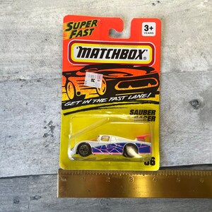 Matchbox Car Sauber Racer #66 - New in Package - Etsy