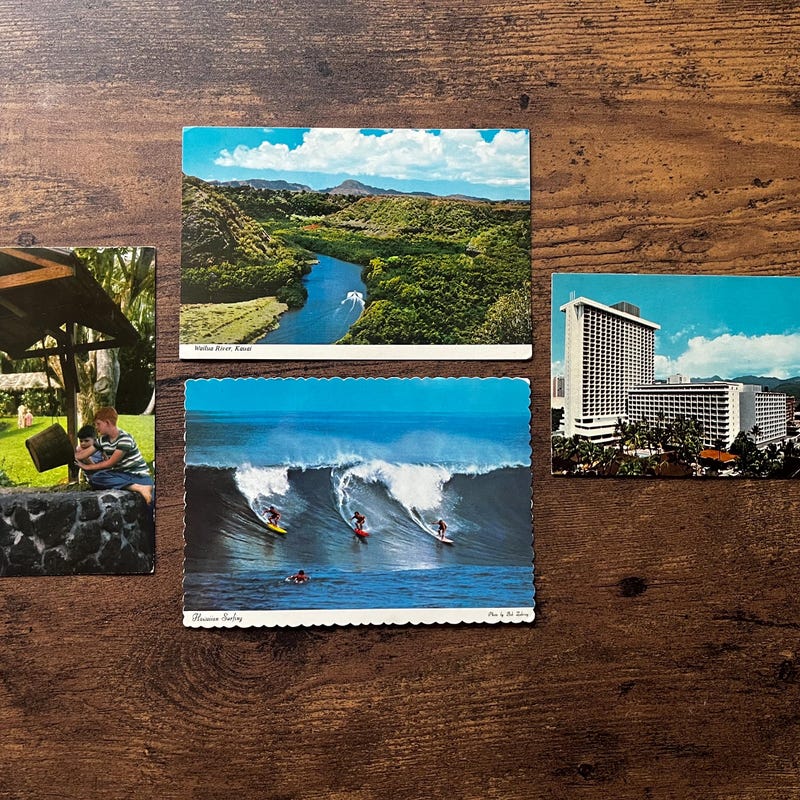 Hawaiian Postcard - Etsy