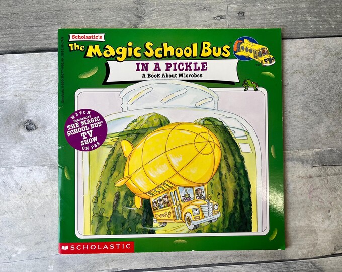 The Magic School Bus in a Pickle A Book About Microbes 1997 - Etsy