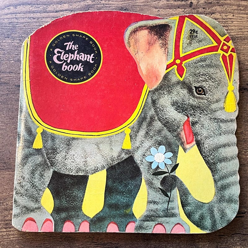 Golden Shape Book - Etsy