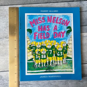 Miss Nelson Has a Field Day Vintage Softcover Book 1985 - Etsy