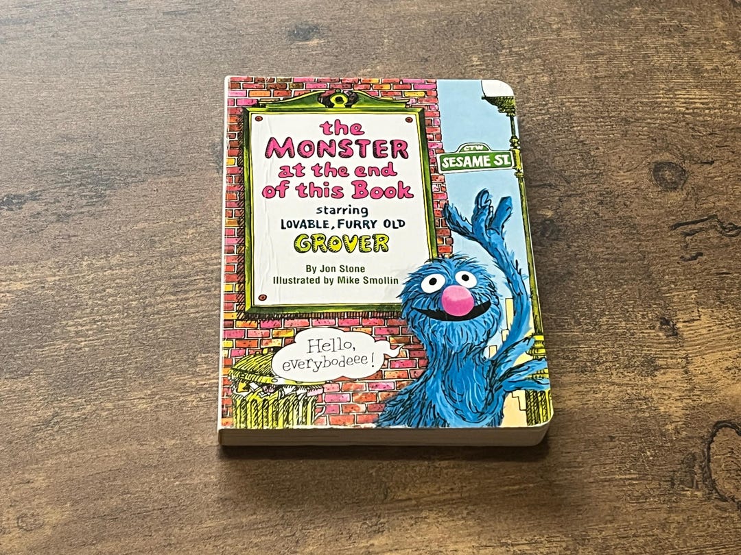 The Monster at the End of This Book Starring Lovable, Furry Old Grover ...